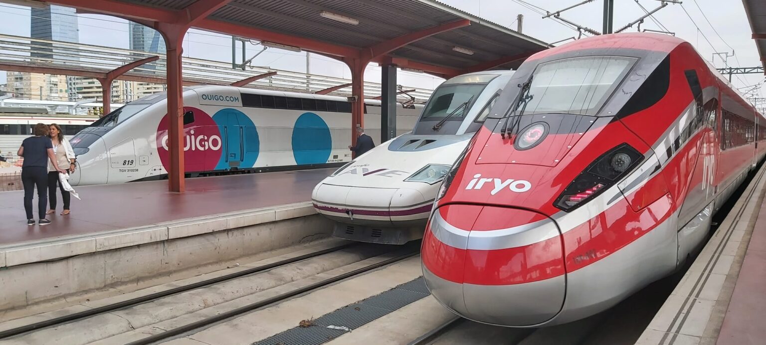 Iryo arranca la ruta entre Madrid y Barcelona con billetes desde 9€